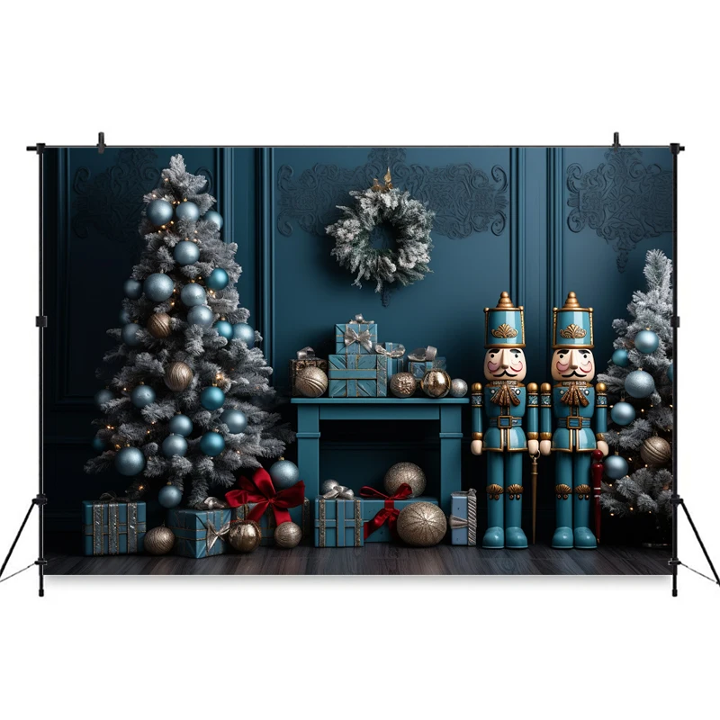 Blue Christmas Tree Backgrounds