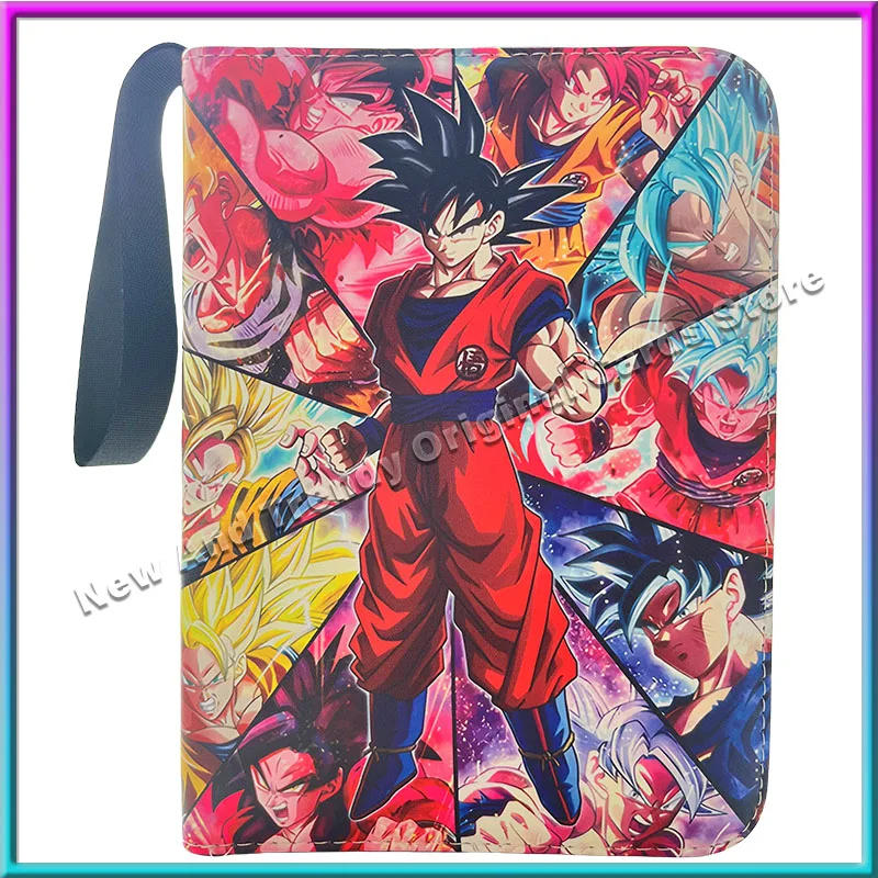Carpeta-de-tarjetas-de-Dragon-Ball-carpeta-de-libros-de-Anime-Son-Goku ...