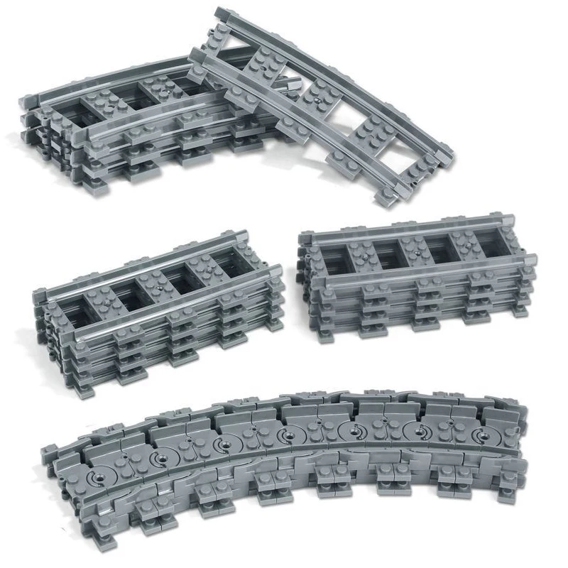 DIY-Straight-Track-Building-Block-para-Crian-as-Train-Track-Acess-rios ...