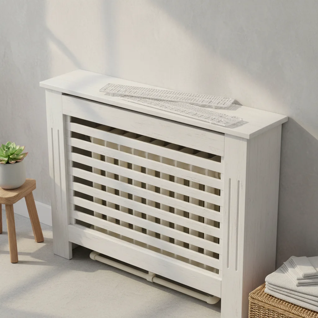 2pcs Radiator Tops Storage Rack Decorative Radiator Shelf Space-Saving ...