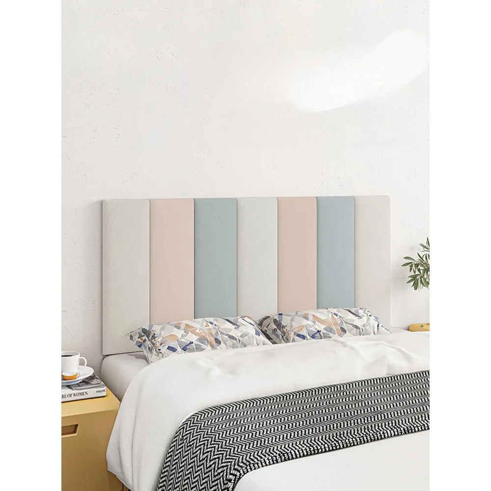 Cartoon-Bed-Headboard-Kids-Room-Anti-collision-Head-Board-Sticker ...