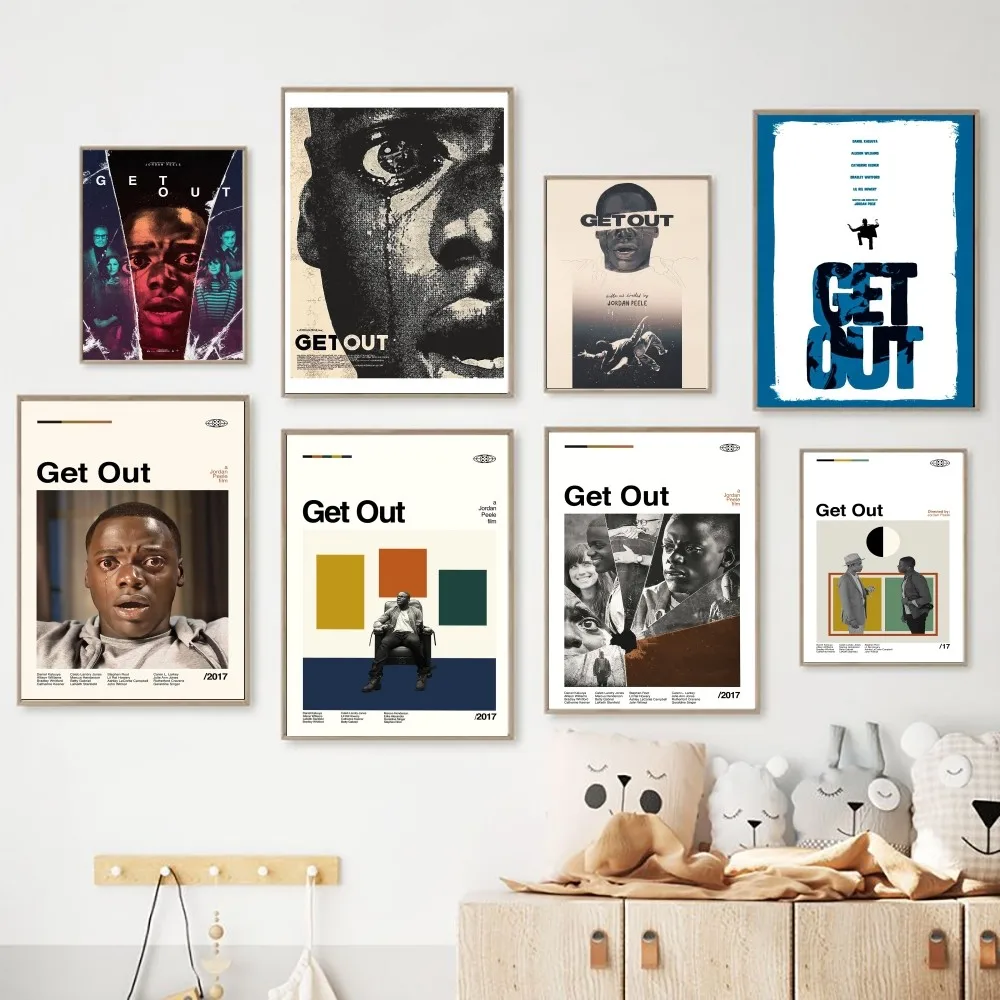 Horror-Movie-Get-Out-Home-Room-Decoration-Wall-decor-Poster-No-Framed ...
