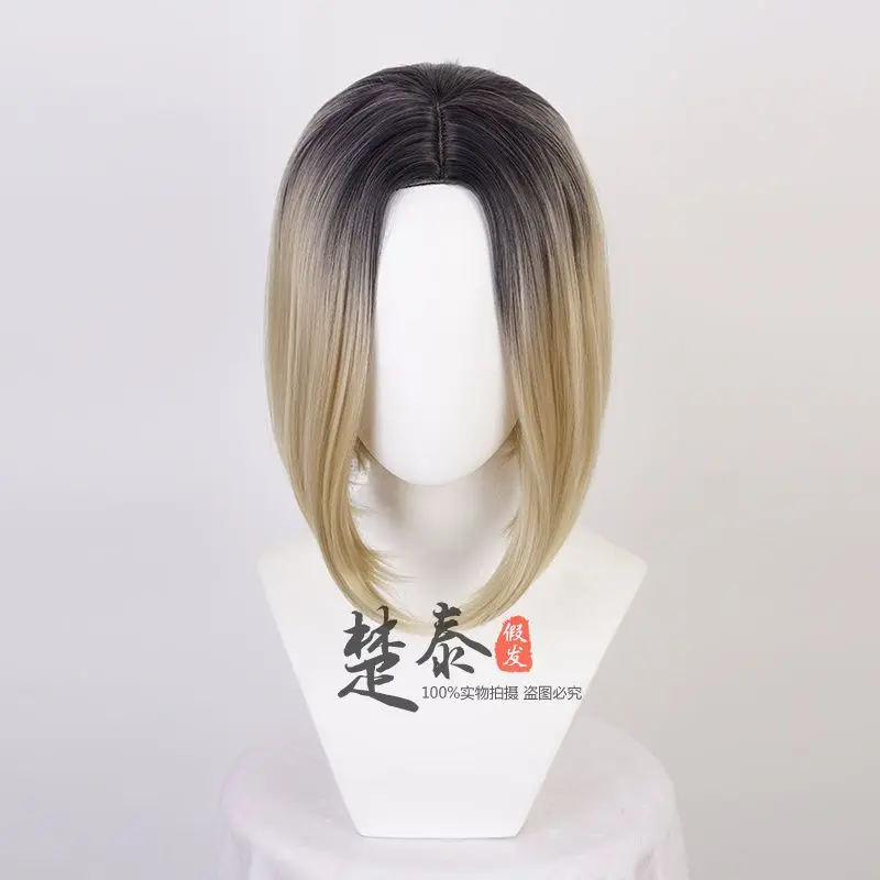 Halloween Bride of Chucky Women Tiffany blonde omber black wig Role ...