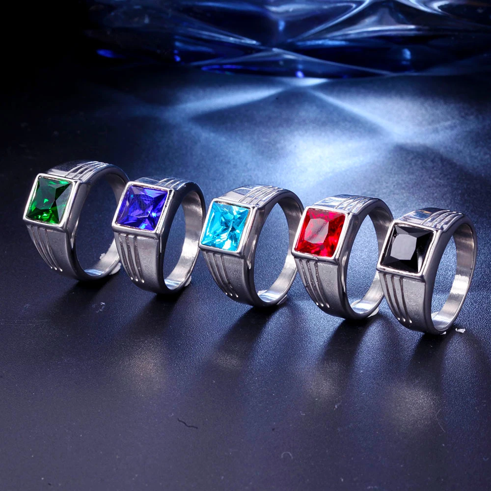 Non-fading-High-Quality-Big-Stone-Rings-for-Men-Women-Punk-Hip-Hop-316L ...