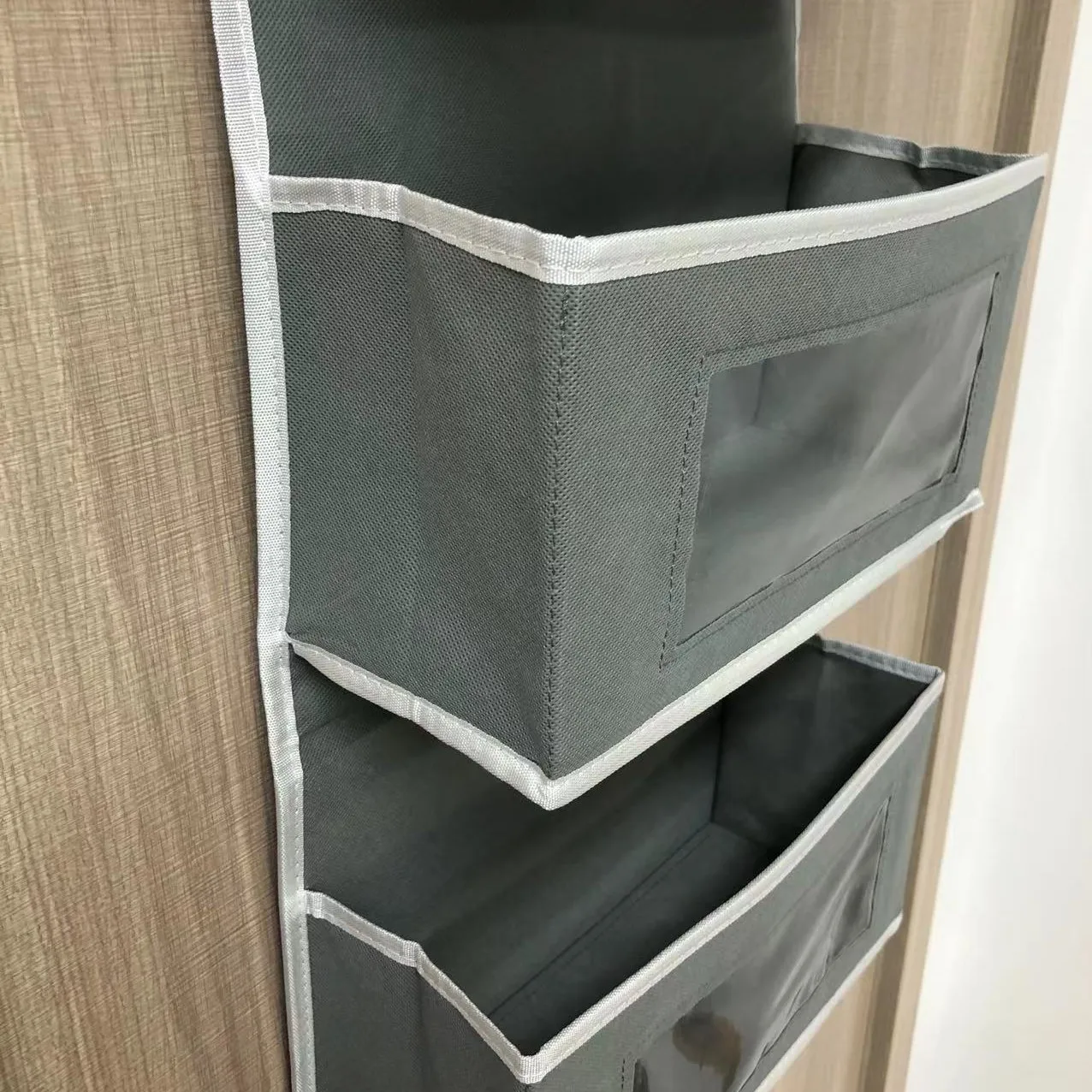 Accroche-sac,Sac de rangement suspendu en tissu Non tissé, sac de ...