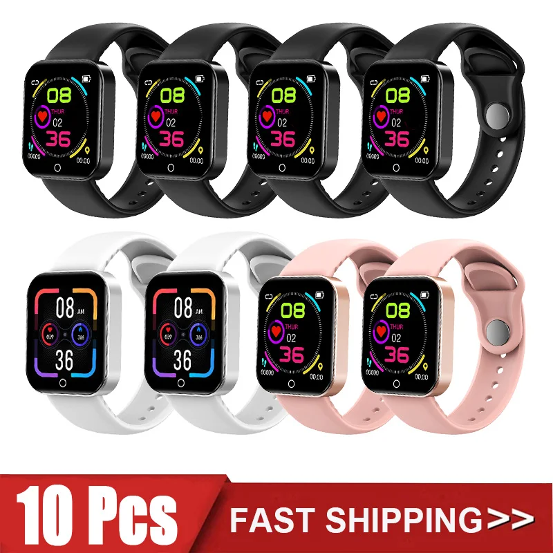 5-10Pcs-Smart-Watch-D30-Men-Women-Smartwatch-Y78-Fitness-Tracker-Sports ...