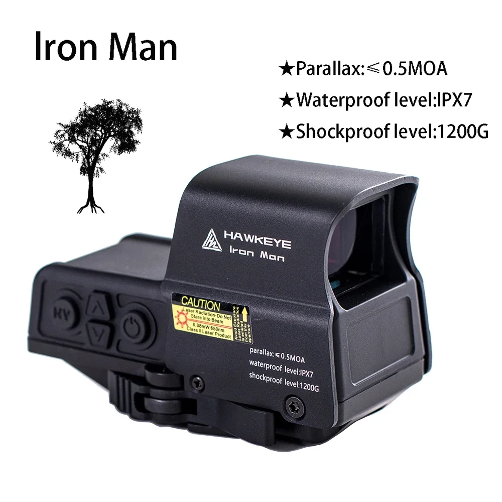 100-Original-Hawkeye-Holographic-Red-Dot-Sight-Red-Illumination-with ...