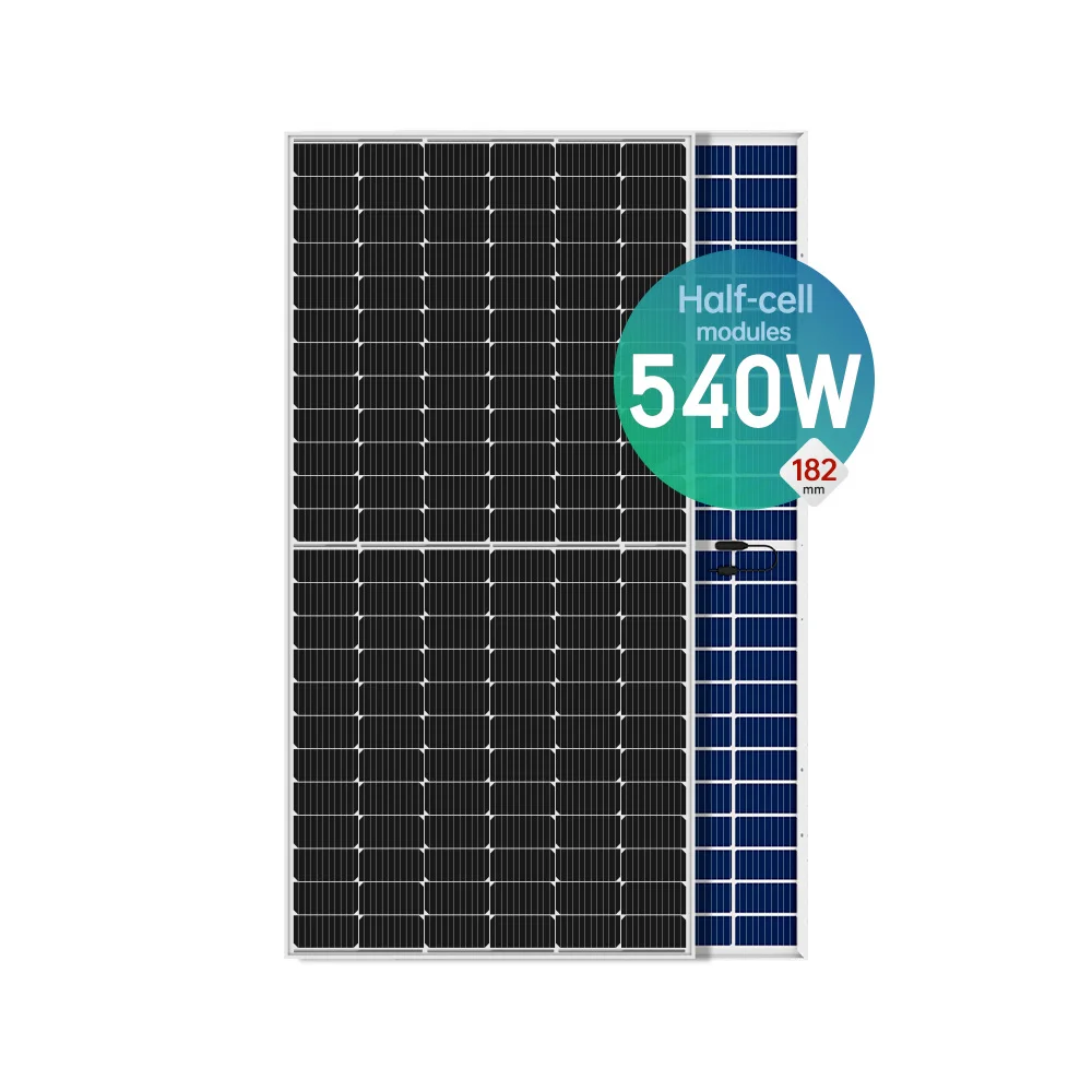 Proveedores de paneles solares de 540w, módulo PV de media celda de 550w, 540w, 535w y 182mm con ...