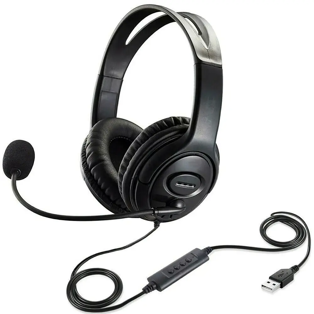 USB-Wired-Headphone-Noise-Cancelling-Headsets-Over-Gaming-Over-Ear ...
