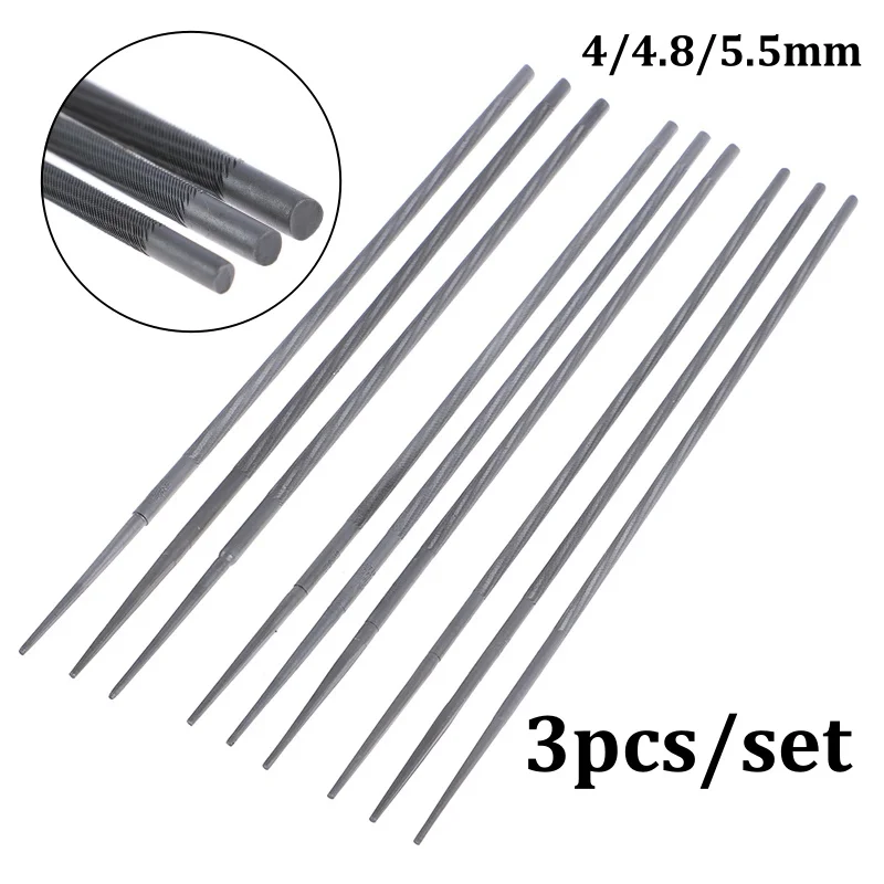 3pcs-20cm-Round-Chainsaw-Saw-Chain-Files-Sharpening-Chainsaw-Chains-4mm ...
