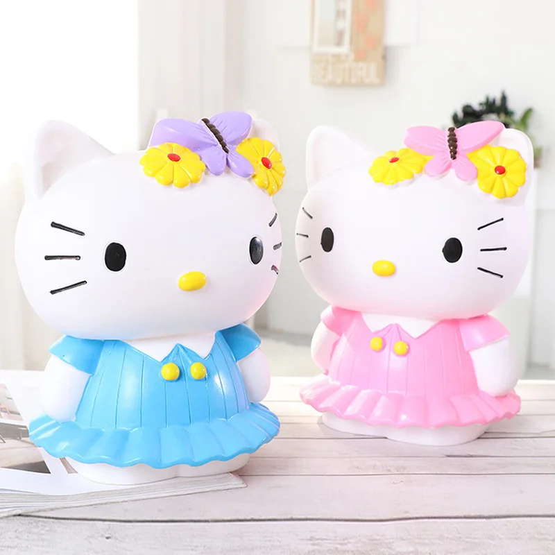 Sanrio cajas de dinero de Hello Kitty, Banco de dibujos animados de ...