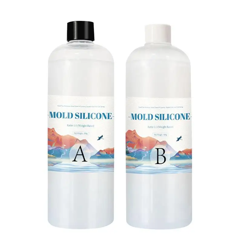 DIY Silicone Mold Making AB 1:1 Liquid Rubber Silicona Liquida Para ...