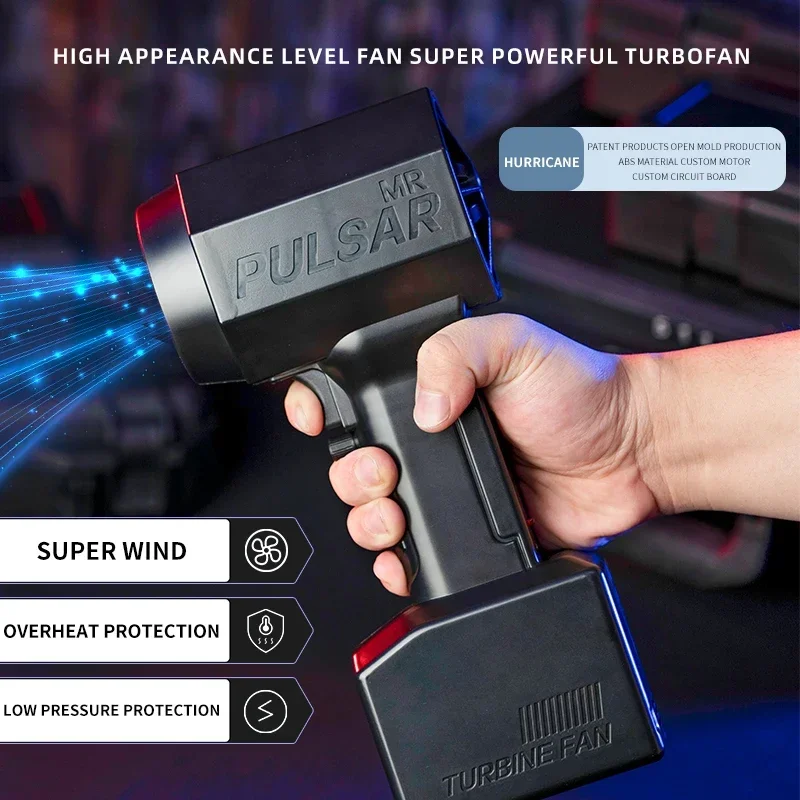 140000-Rotary-Air-Gun-Turbo-Jet-Fan-Electric-POWERFUL-BLOWERS-Handheld ...