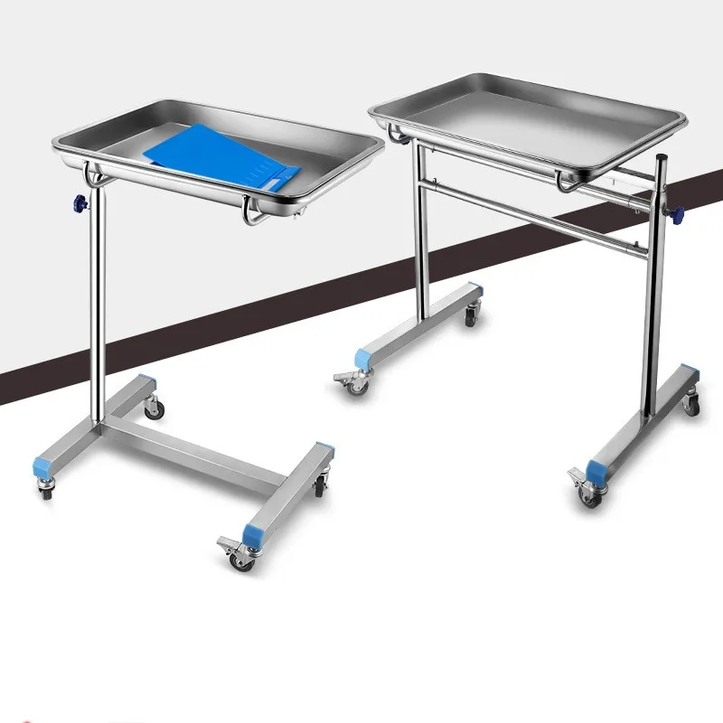 MESA-DE-Mayo-quir-rgica-de-acero-inoxidable-304-altura-ajustable ...