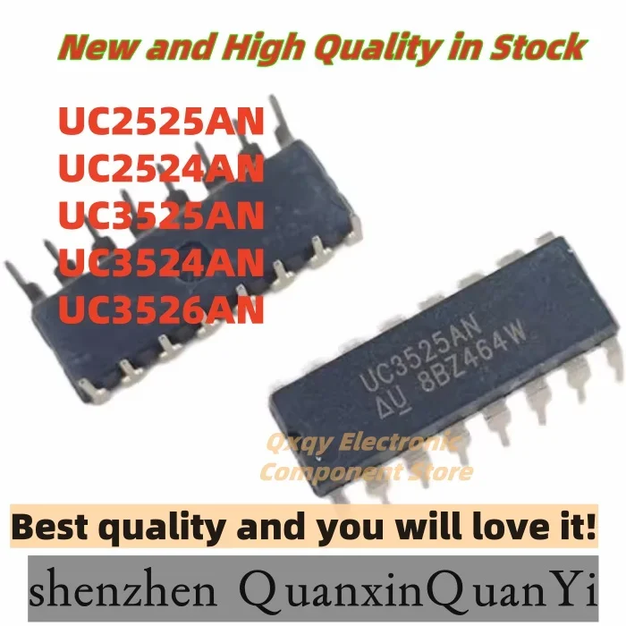 10PCS-NEW-UC2525AN-UC2524AN-UC3525AN-UC3524AN-UC3526AN-DIP18-transistor ...