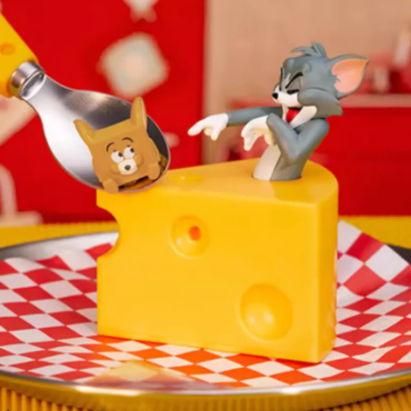 Figuras-de-acci-n-originales-de-TOM-y-JERRY-Cheese-Is-Power-Series-caja ...