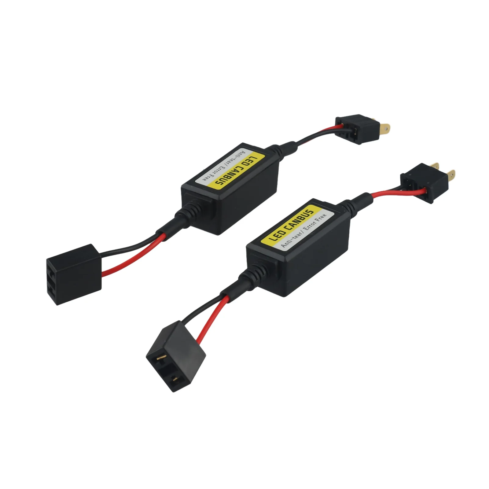 1pc-9V-16V-Universal-LED-Canbus-Ders-For-H7-Black-Plug-And-Play-Fixes ...