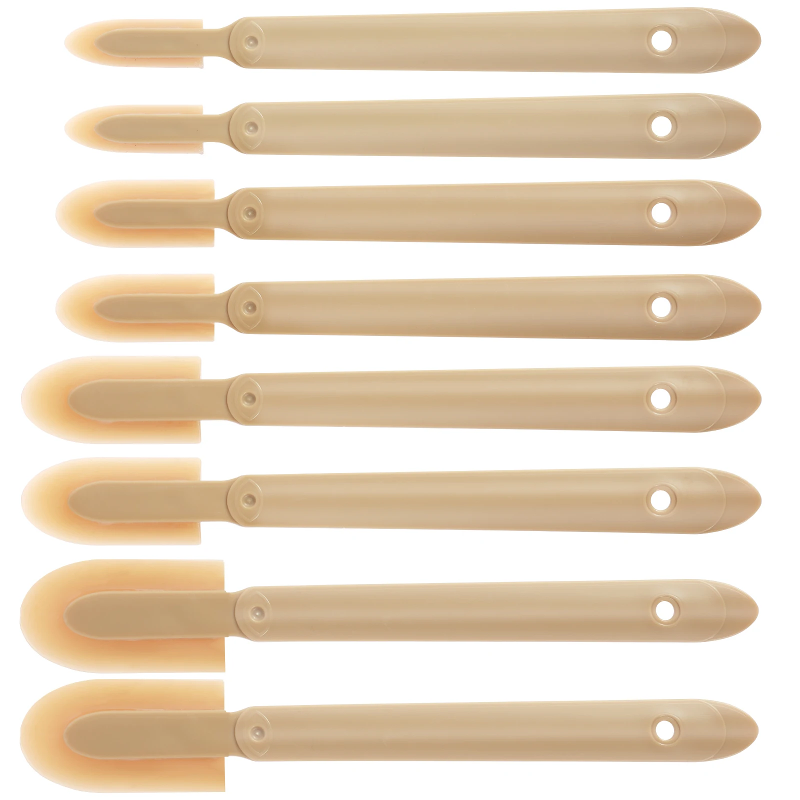 8Pcs-Rubber-Caulking-Tool-Kit-Reusable-Caulk-Finishing-Tool-Grout ...