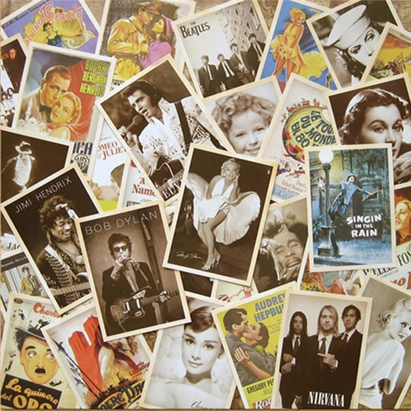 32pcs-lot-Classic-Old-Photos-Style-Postcards-Cartoon-Post-Card-Poster ...