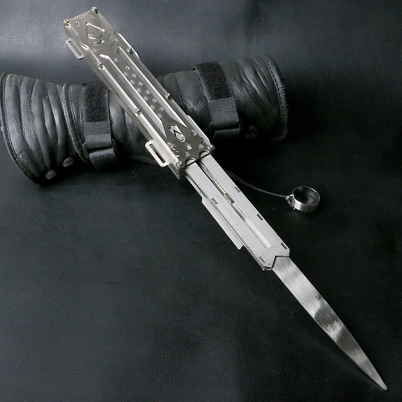 2024 New Stainless Steel Sleeve Sword Cosplay Movie Characters Action ...