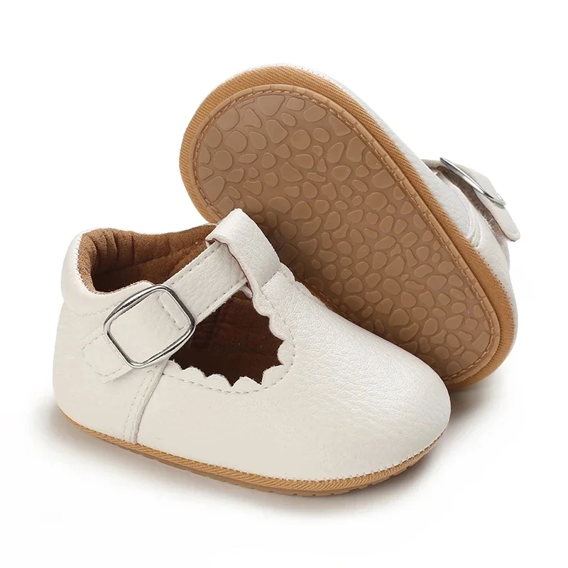 Newborn-Baby-Shoes-Stripe-PU-Leather-Boy-Girl-Shoes-Toddler-Rubber-Sole ...
