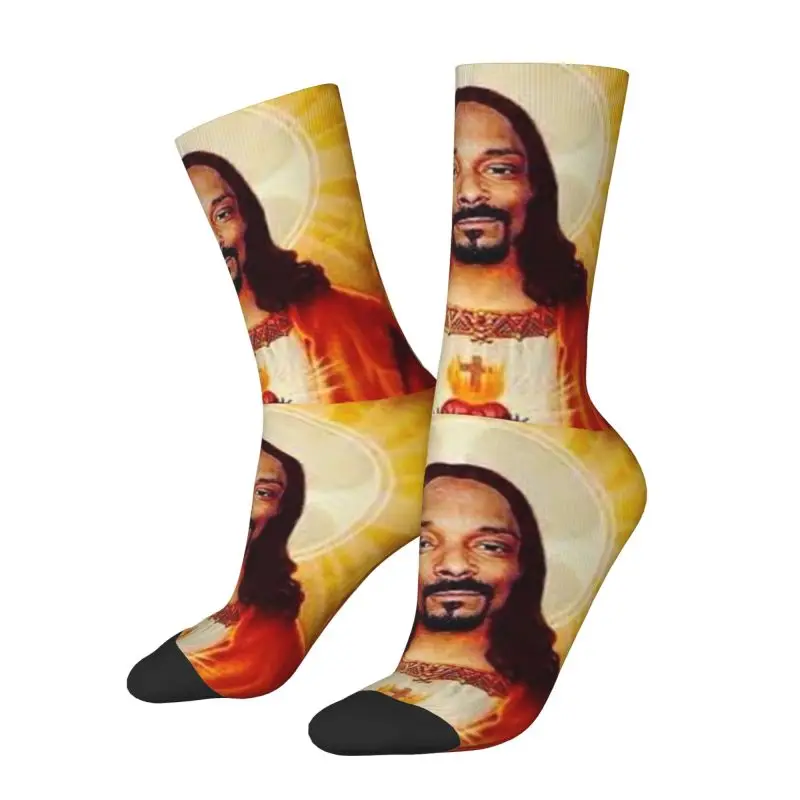 Snoop-Dogg-Jesus-Mens-Crew-Socks-Unisex-Cute-Rap-Singer-Spring-Summer ...