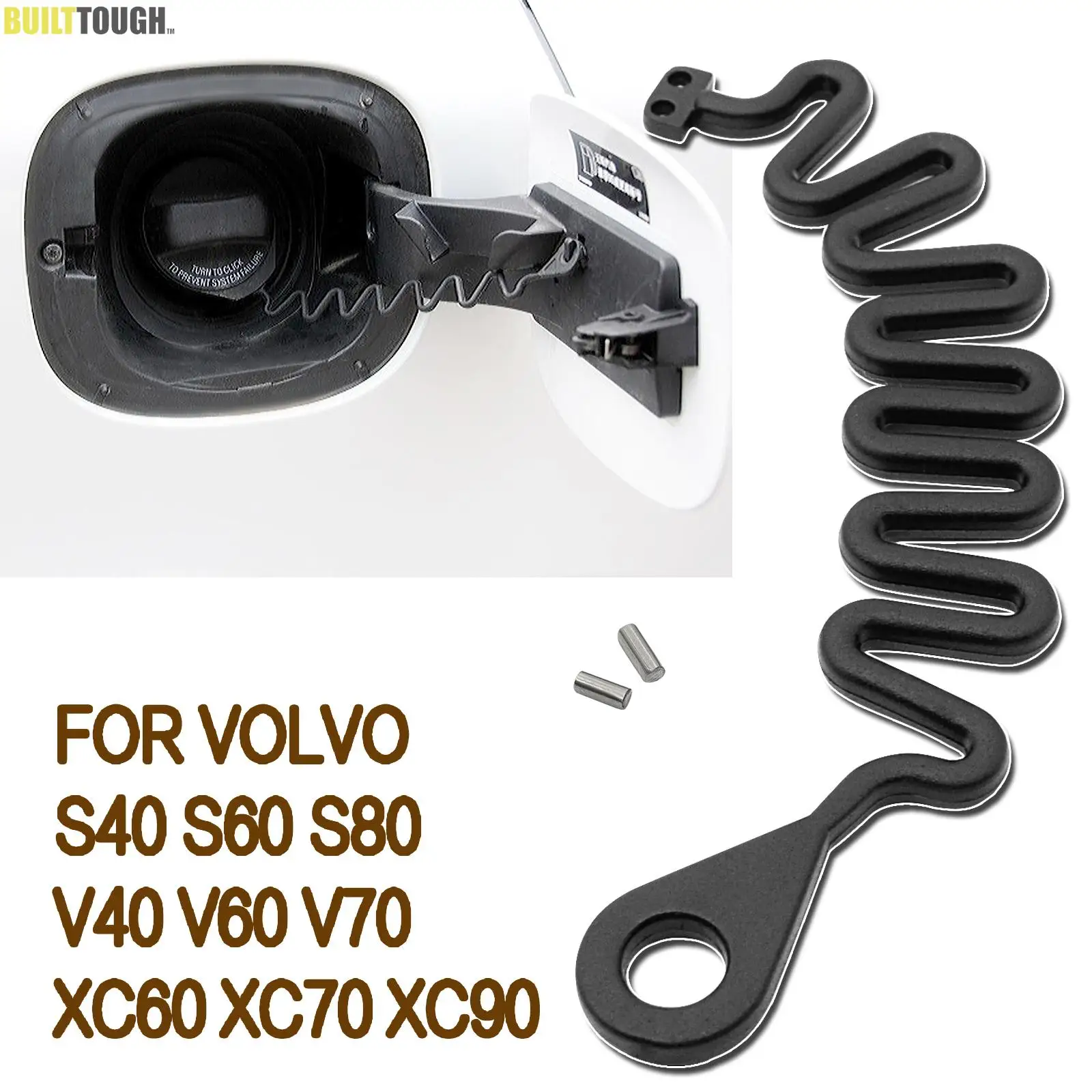 Oil Fuel Cap Tank Cover Line Cable Wire For Honda Volvo S80 S60 S40 ...