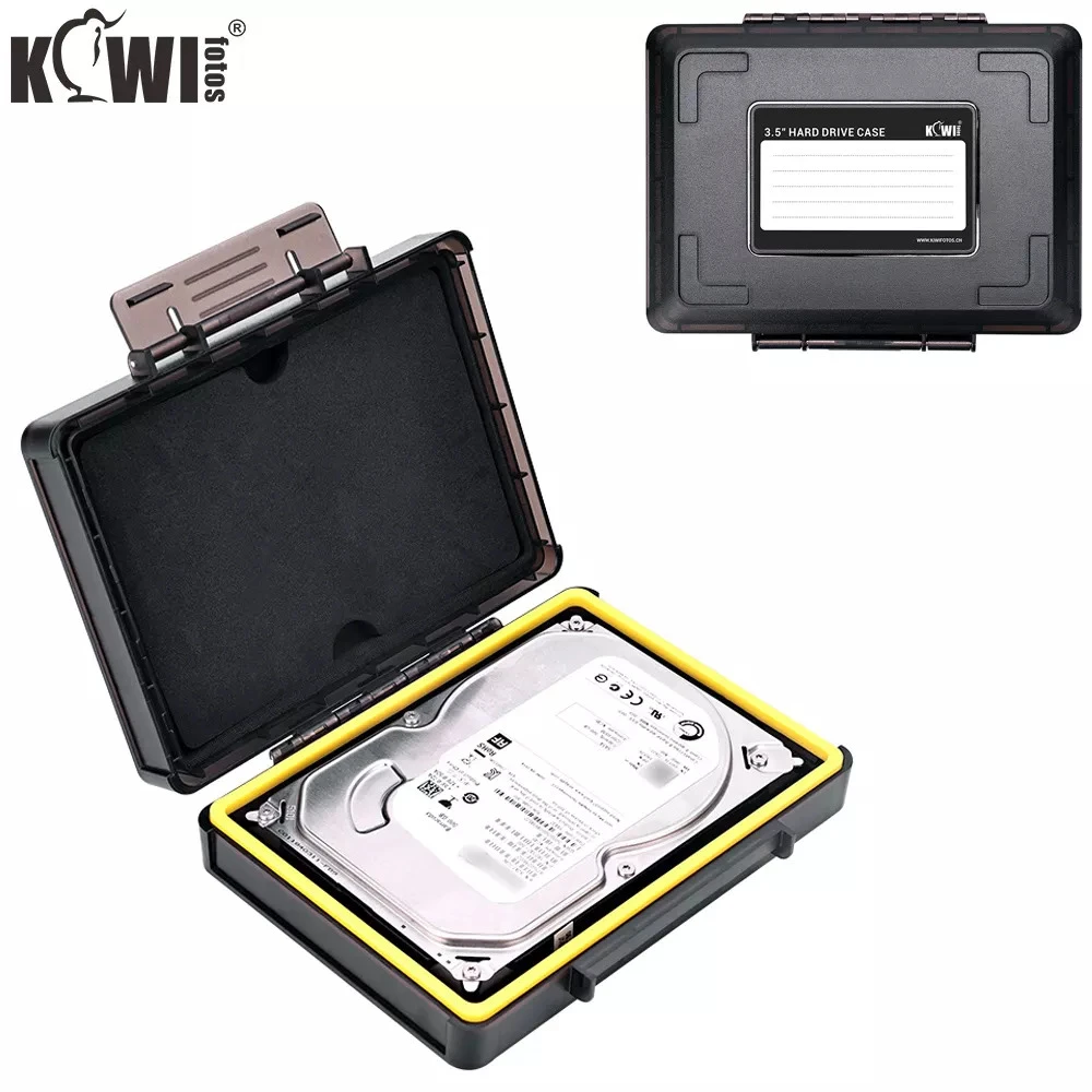 Portable Hard Drive Case Holder Organizer Protection Bag for 3.5 Inch ...