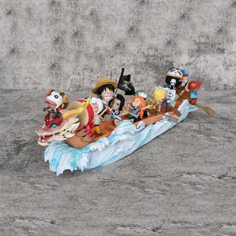 11cm-One-Piece-Figure-Luffy-Dragon-Boat-Race-Action-Figurine-Statue ...