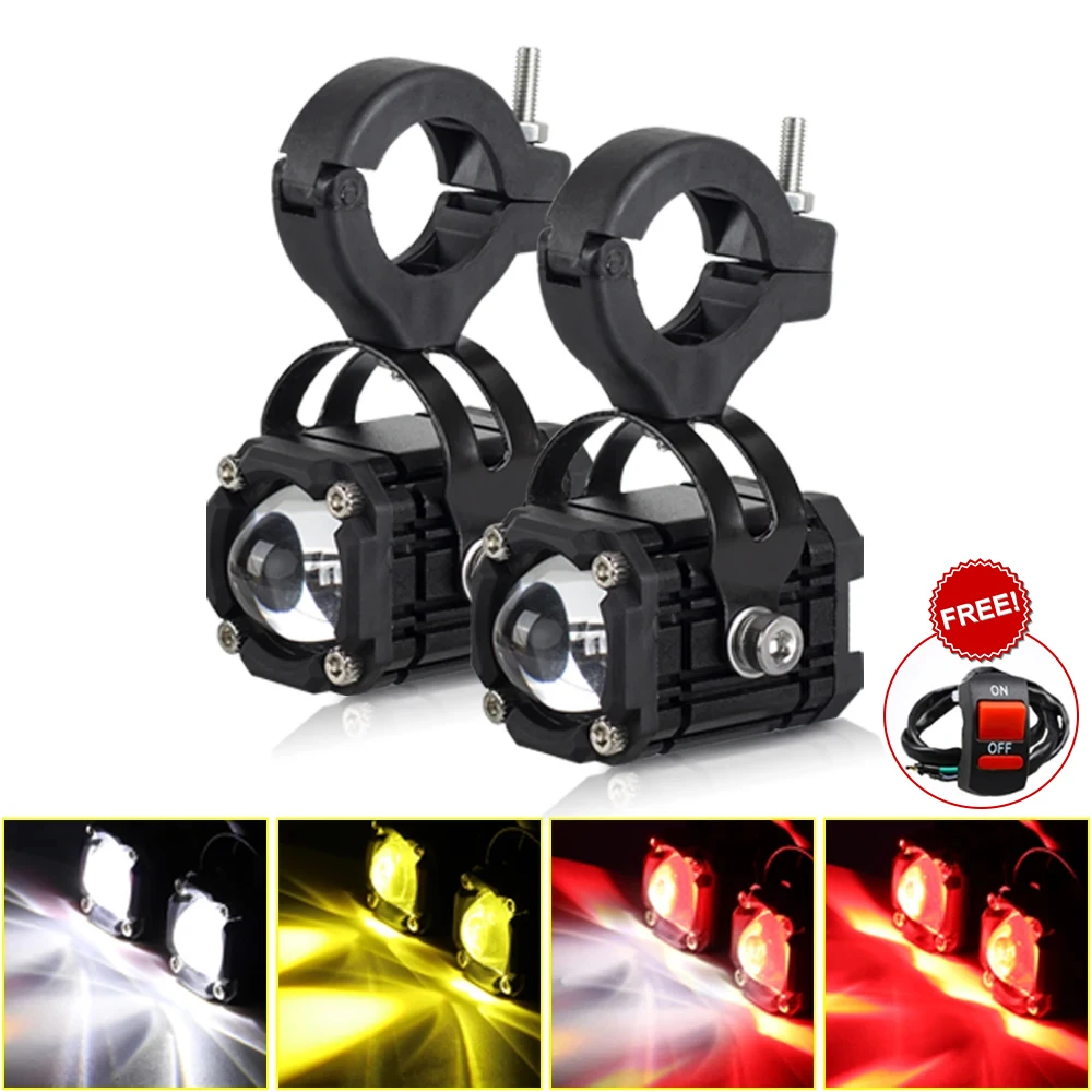 Universal-Motorcycles-Headlight-Fog-Light-Led-Auxiliary-Driving-Lamp-For-BMW-R-1200GS-R1250GS ...