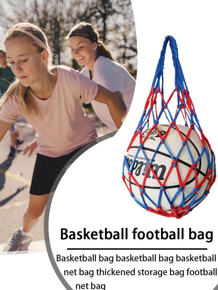 Single Ball Carrier Youth Football Self Trainer Football Net Bag for ...