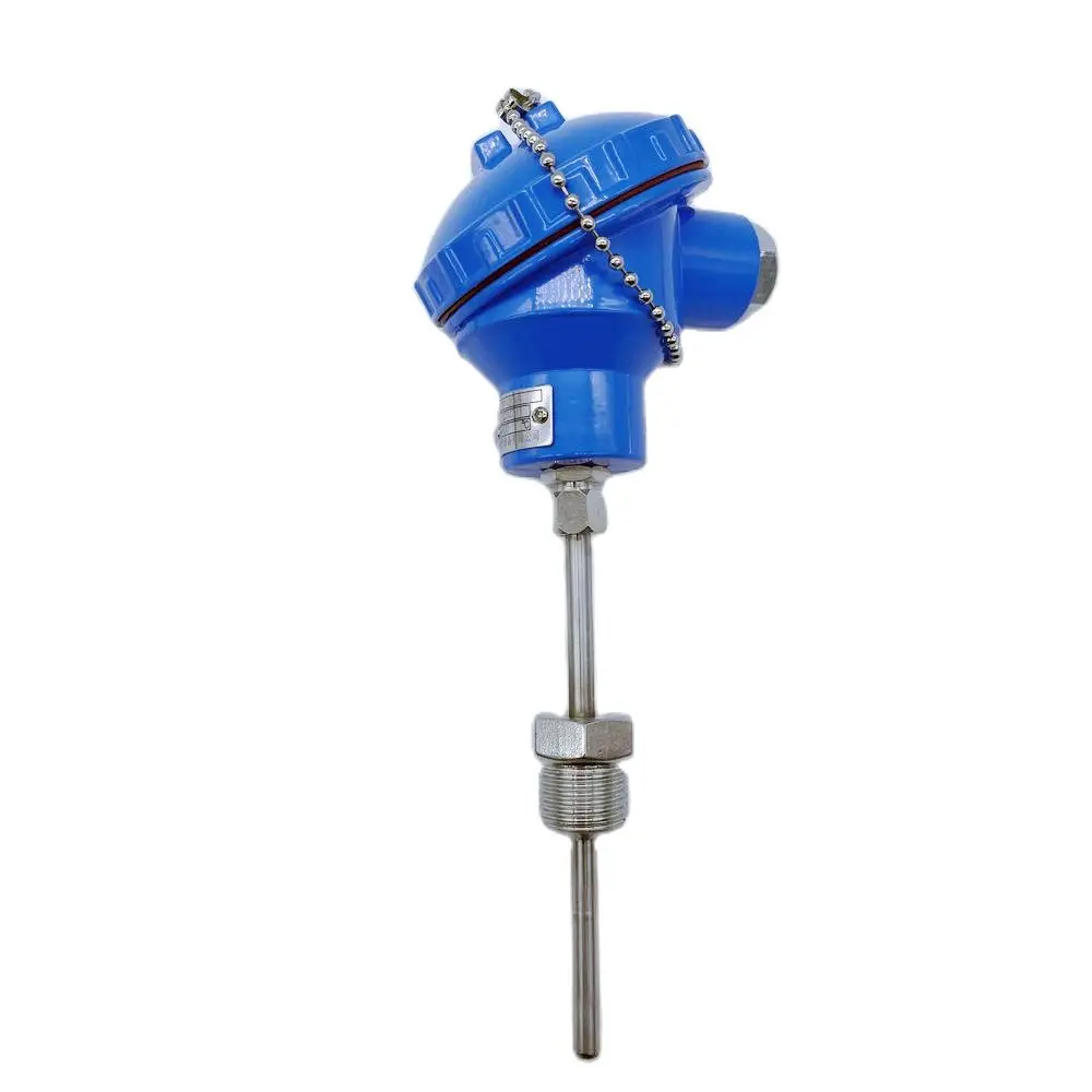 Calt-PT100-Sensor-Suhu-6-Mm-Probe-1-2-NPT-Thread-Termokopel-Terminal ...