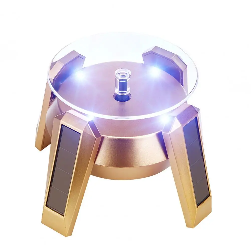 Airship-UFO-Rotating-Jewelry-Display-Stand-360-Degrees-Solar-Automatic ...