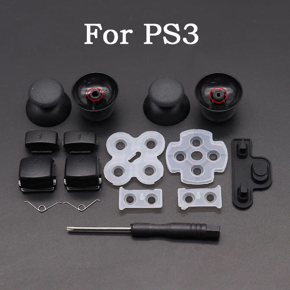 For PS3 Trigger Button L1 R1 L2 R2 Key Springs Kit For PlayStation 3 ...
