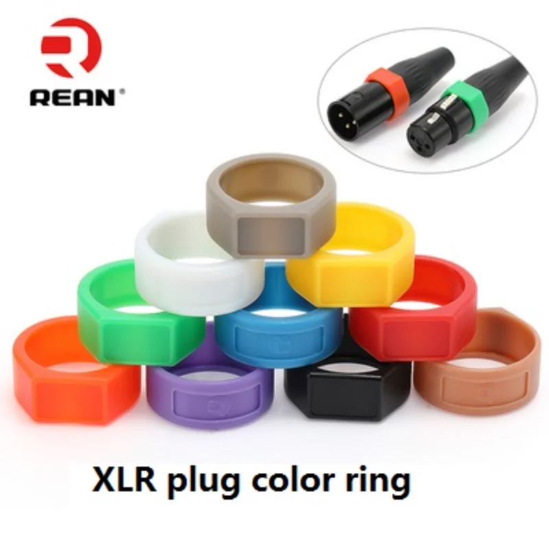 REAN-YONGSHENG-YS-CCR-For-YS136N-YS137N-XLR-Plug-Color-Ring-Multi-color ...