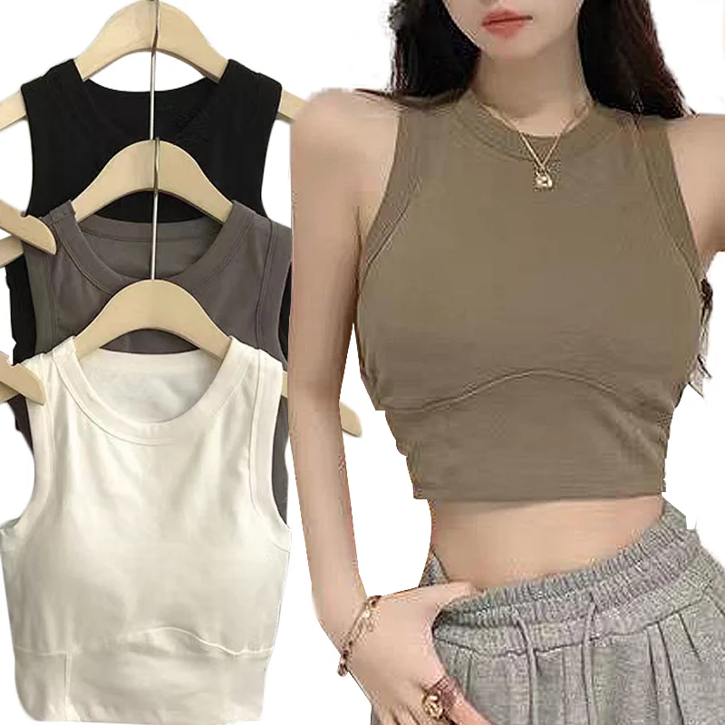 Fashion-Uniform-Color-Tanks-Camisole-Clothing-Sexy-Waistcoat-for-Women ...