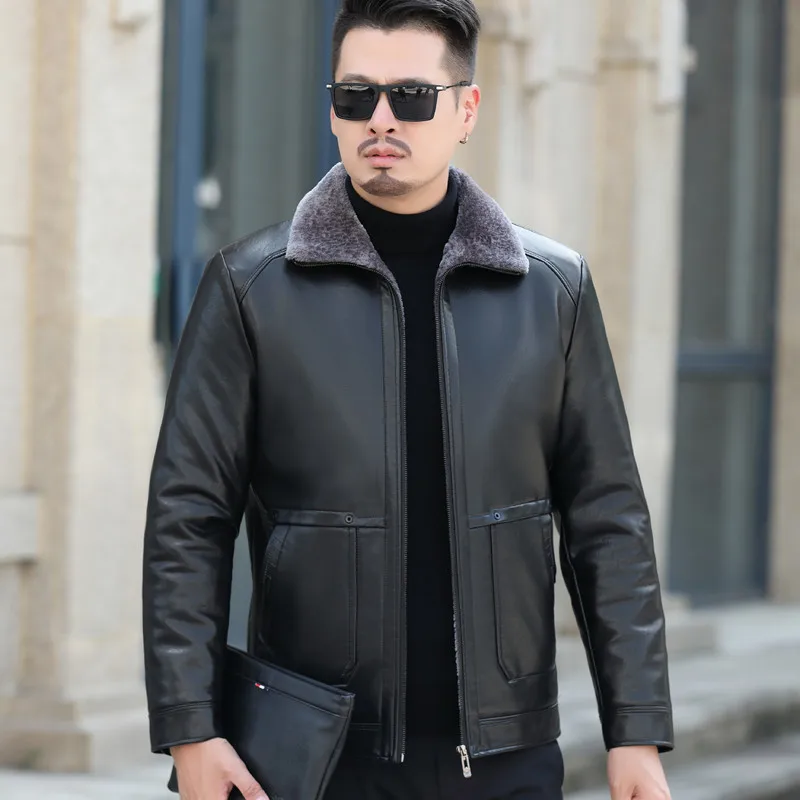 YXL-102-Autumn-and-Winter-Men-s-Business-Casual-Natural-Leather-Jacket ...