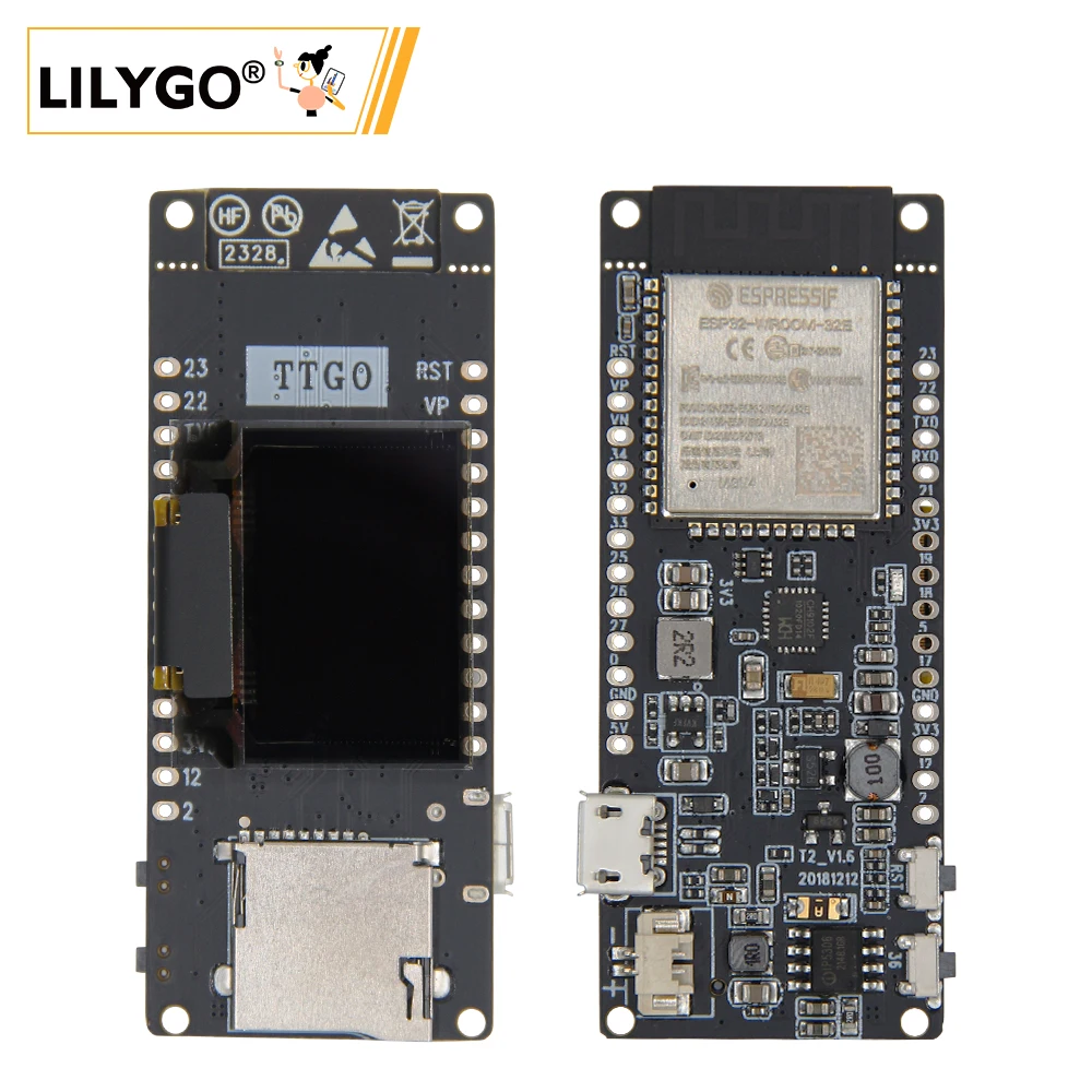 LILYGO-TTGO-T2-ESP32-Development-Board-WiFi-Bluetooth-Wireless-Module ...