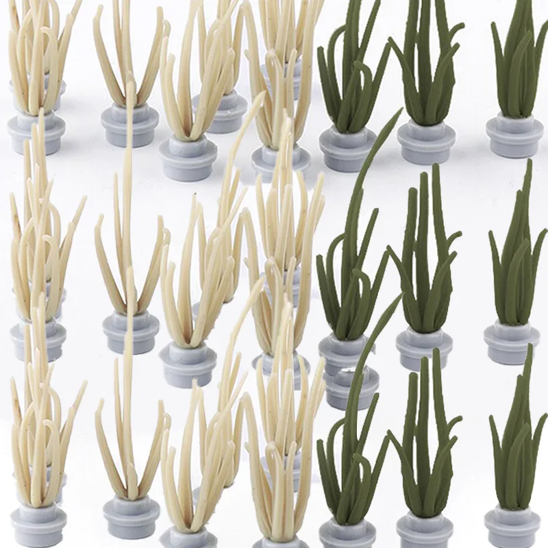 City-MOC-Soft-Grass-Building-Blocks-Farm-Garden-Street-View-Accessories ...