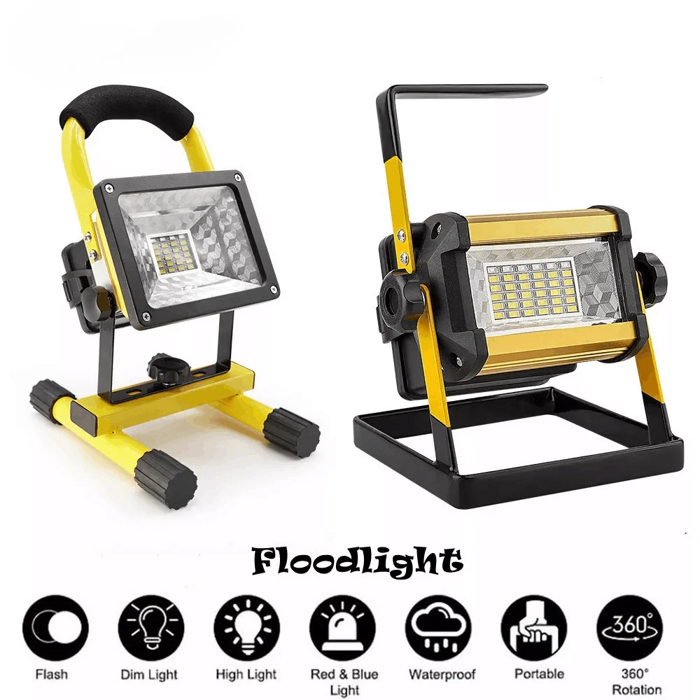 50W-Flood-Light-IP65-Outdoor-LED-Reflector-Portable-Spotlight ...