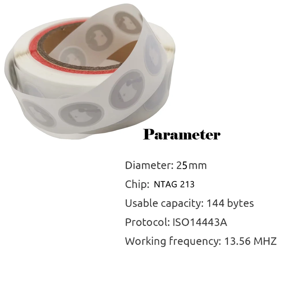 NFC-Tag-NTAG-213-Chip-Stickers-for-iPhone-13-56MHZ-25mm-RFID-Universal ...