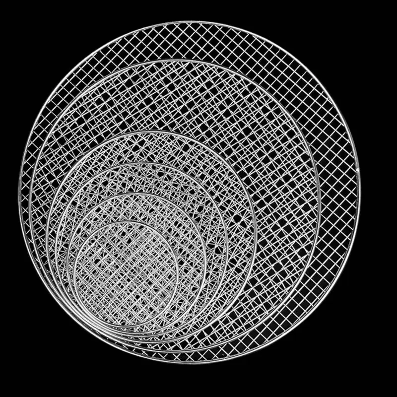 HQ GM01 Stainless Steel 304 Food Grade Round BBQ Charcoal Grate ...