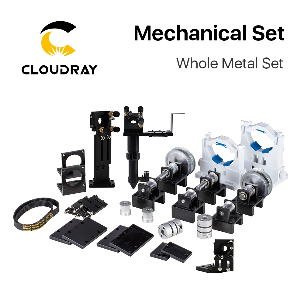 Cloudray CO2 Laser Metal Parts Transmission Laser head Mechanical ...