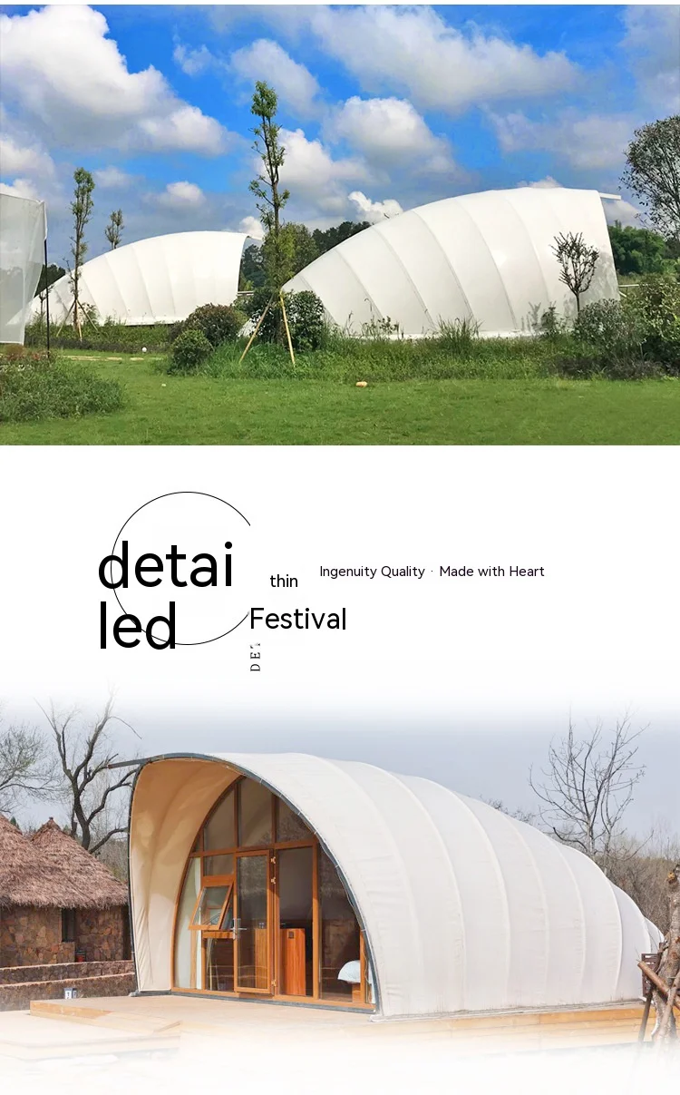 Luxury Shell Hotel Tent One Room One Hall Wild Luxury Star Camp Tent ...