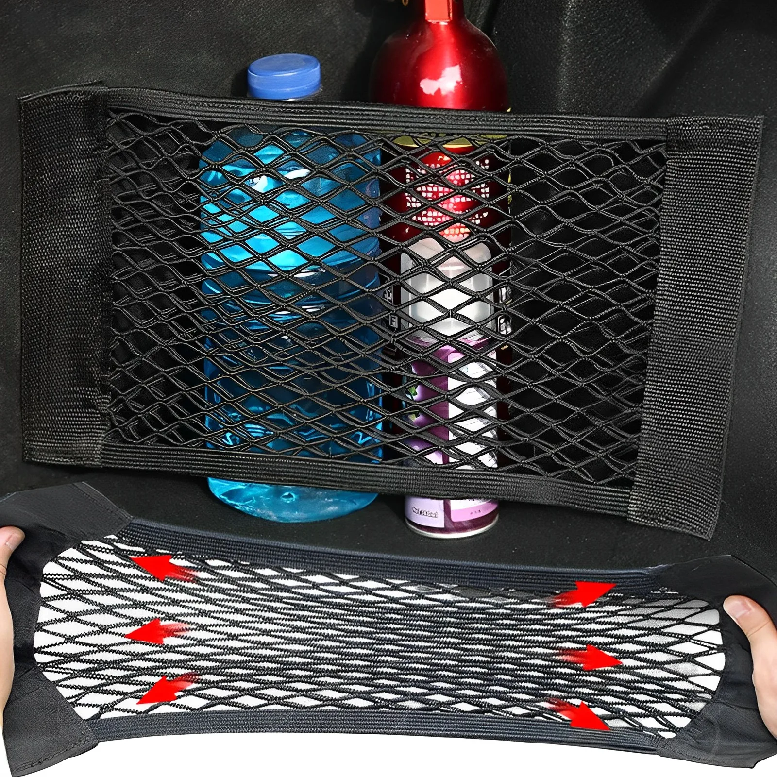 Car-Interior-Organizer-Storage-Net-Bag-Car-Trunk-Elastic-Mesh-Pocket ...