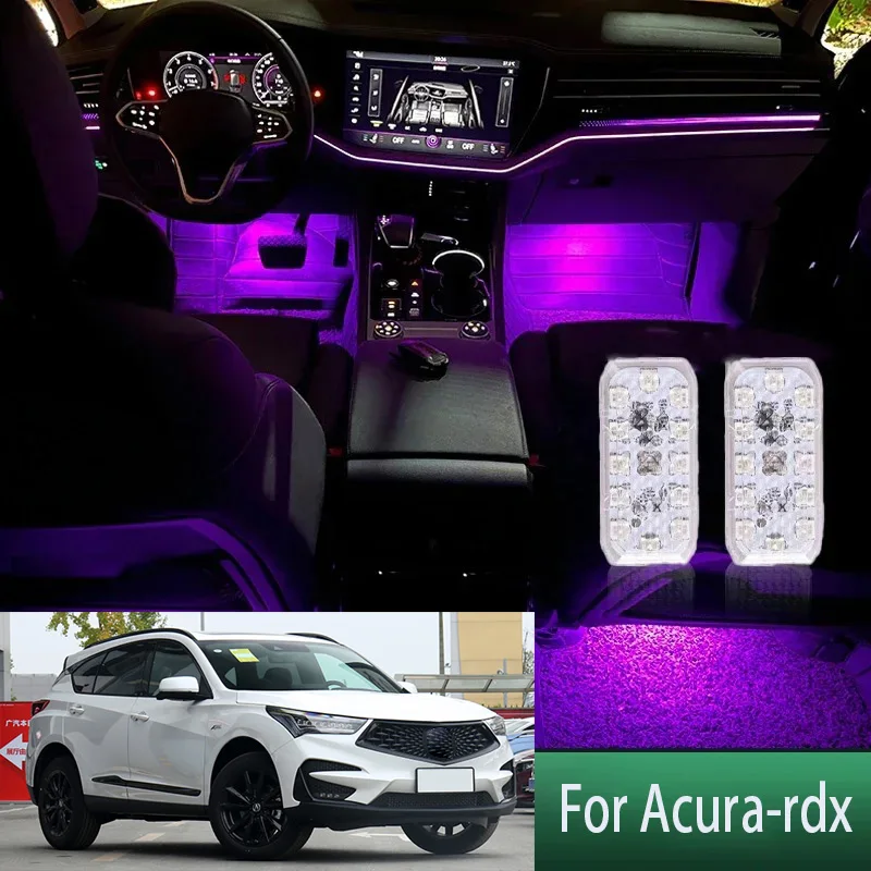 FOR-Acura-rdx-LED-Car-Interior-Ambient-Foot-Light-Atmosphere-Decorative ...