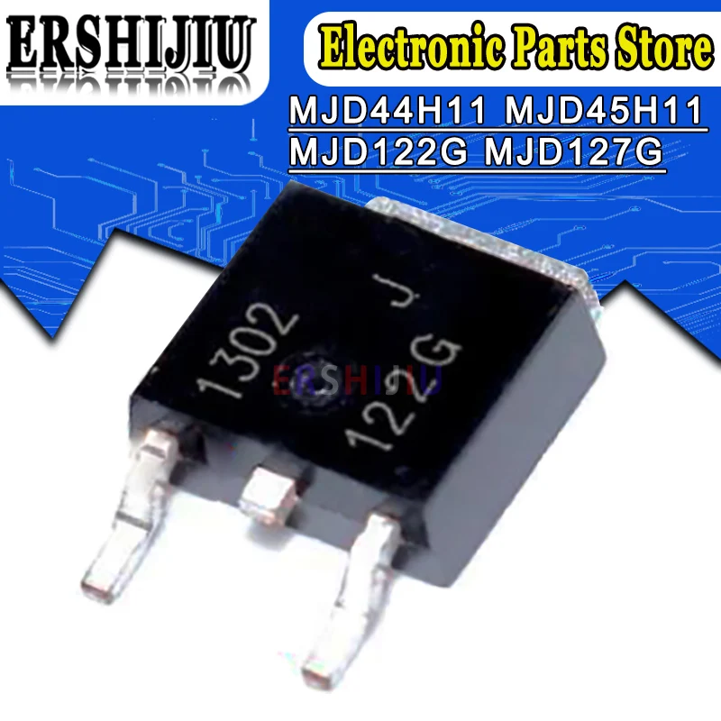 10PCS MJD44H11T4G 4H11G J44H11G TO252 MJD44H11 MJD45H11T4G MJD45H11 ...
