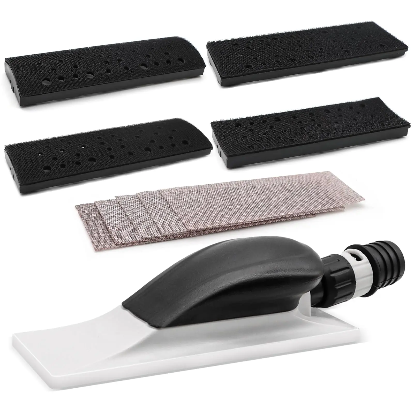 Hand Sanding Block Dust Extraction Grinding Hand Sander Multi-Hole with ...