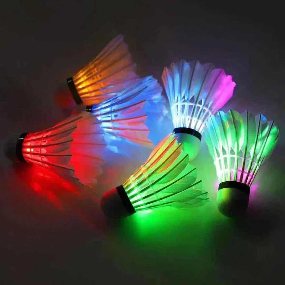 1PC-LED-Night-Luminoust-Badminton-Beatable-Durable-Training-Special ...