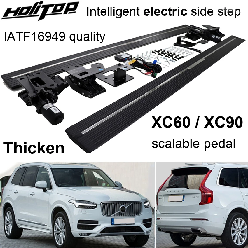 Hot electric side step running board foot pedal for Volvo XC90 & XC60 ...